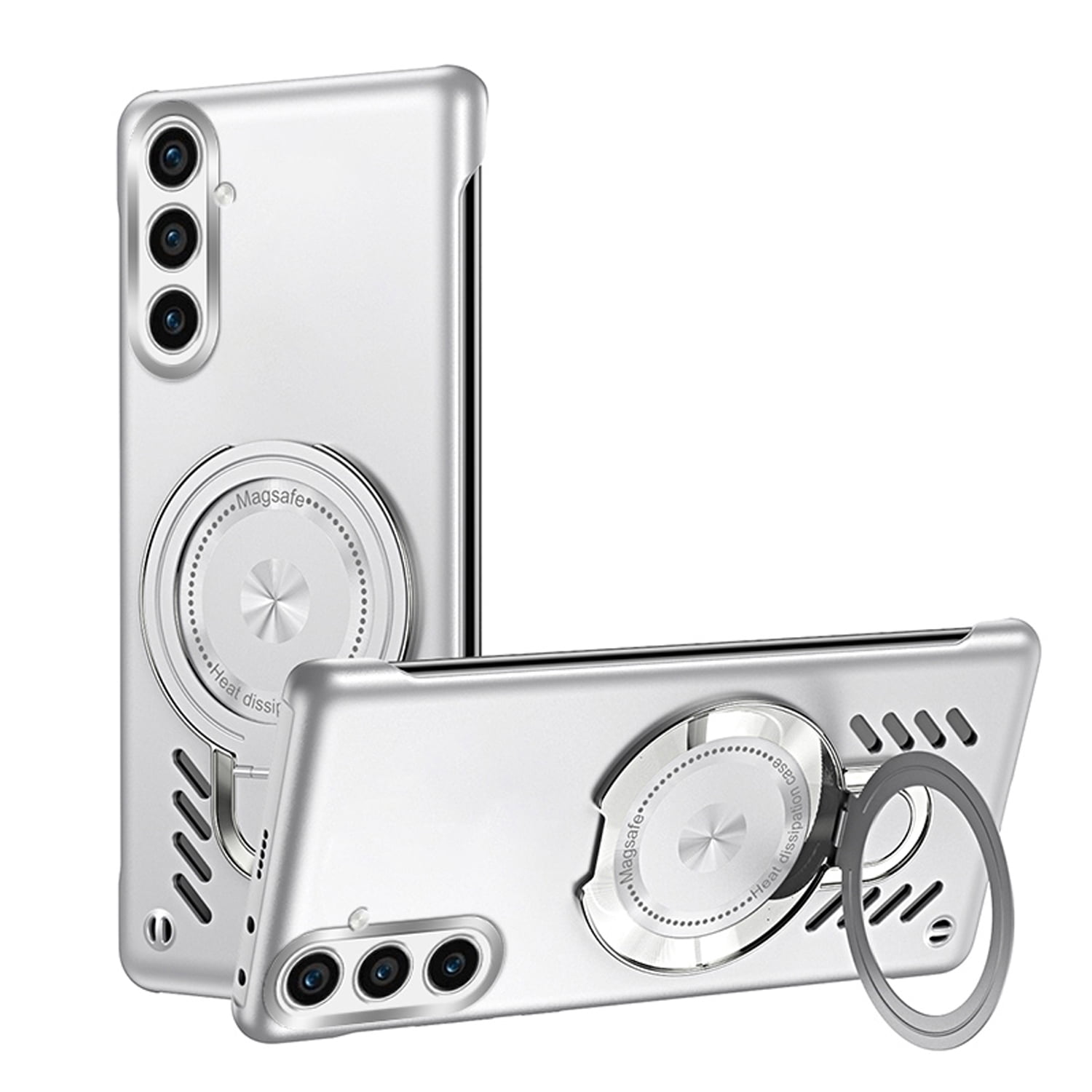 for Samsung Galaxy S21 Case with [MagSafe Charging] [Heat Dissipation] Magnetic Support ...