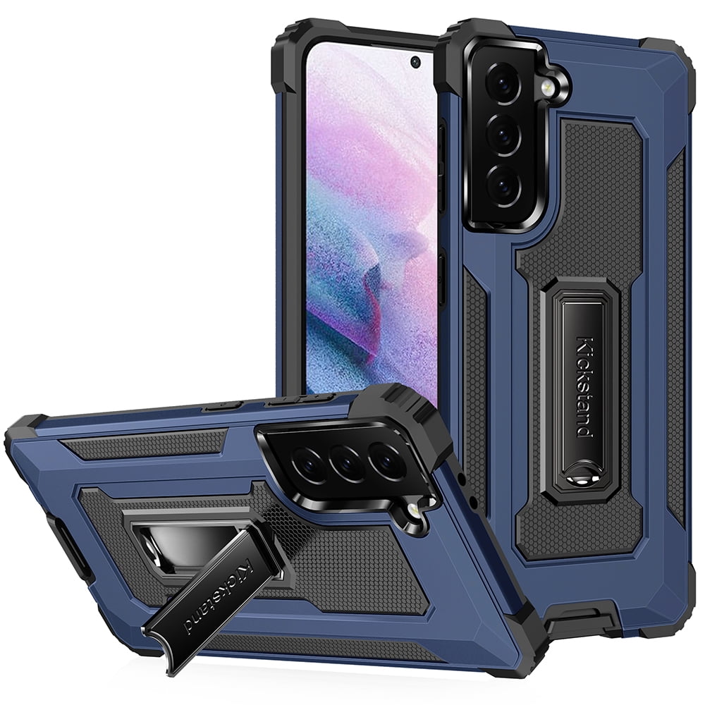 Samsung Galaxy S21 FE Case, Rosebono Hybrid Slim Colorful Armor ...
