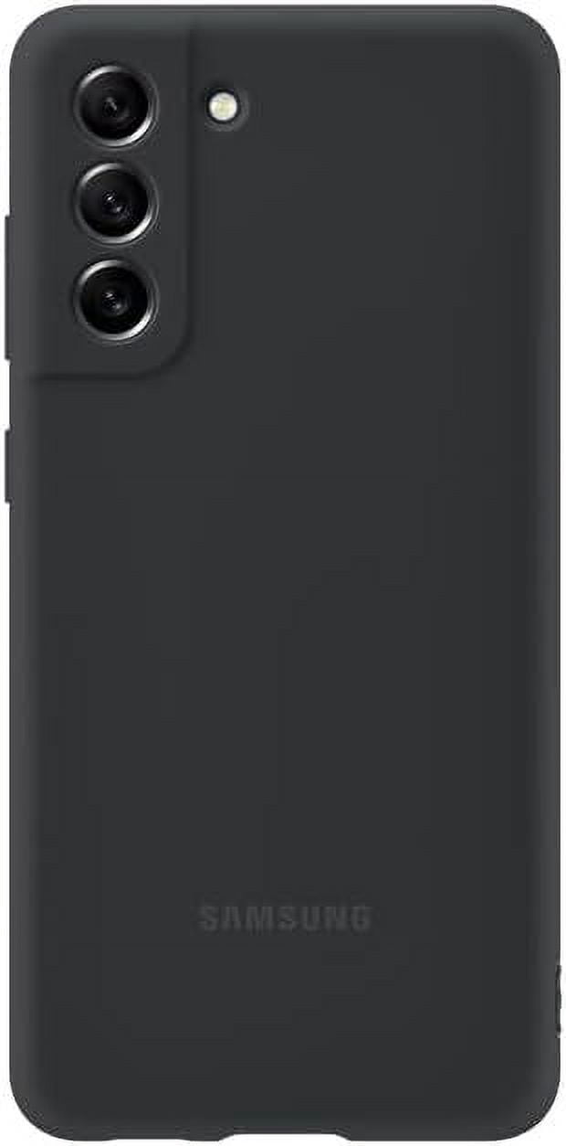 Samsung Galaxy S21 FE Silicone Cover Graphite - EF-PG990TBEGWW ...