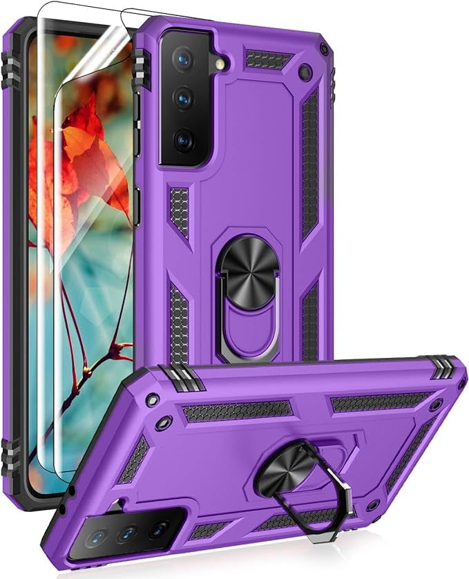 Samsung Galaxy S21 Plus 5G Case, S21+ Case (NOT Fit S21) with HD Screen ...