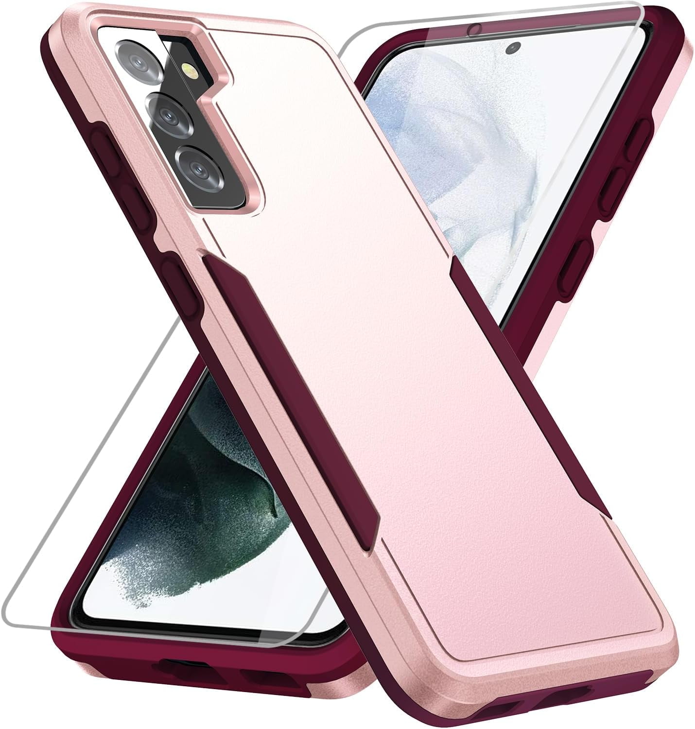 for Samsung Galaxy S21 Plus Case, Galaxy S21 Plus Case with HD Screen ...