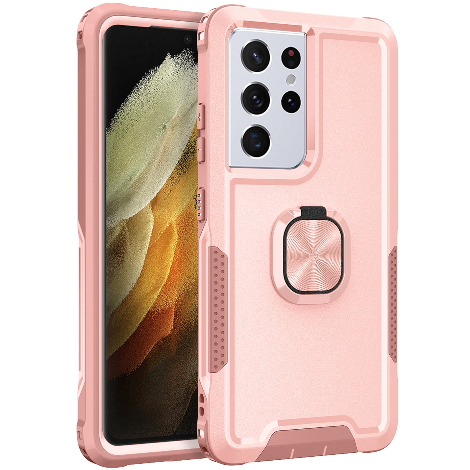 Samsung Galaxy S21+/S21 Plus Case, Dteck Hybrid Rugged Shockproof Case ...