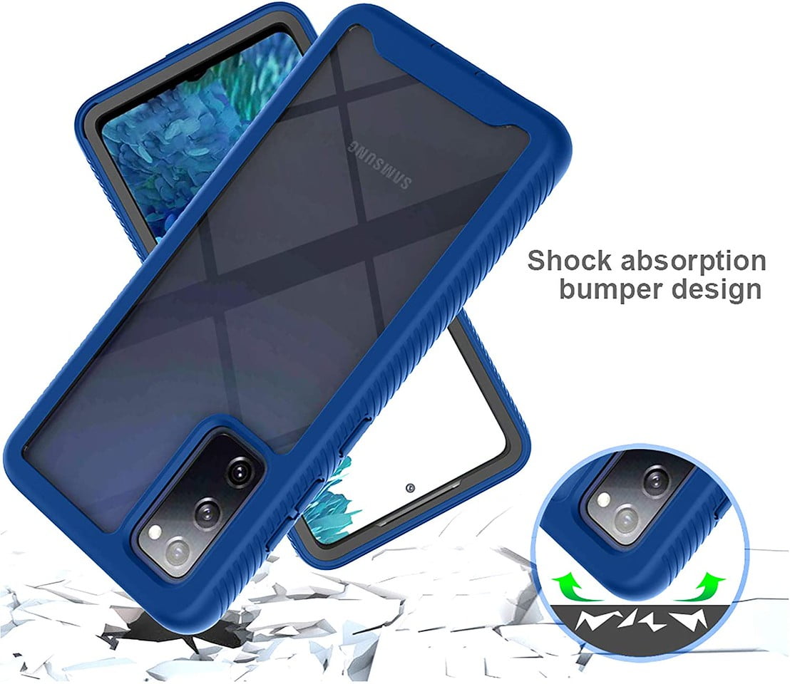 Samsung Galaxy S21 Ultra (6.8") Case Transparent Clear Dual Layer ...