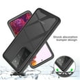 Samsung Galaxy S21 Ultra (6.8") Phone Case Hybrid Black Clear ...