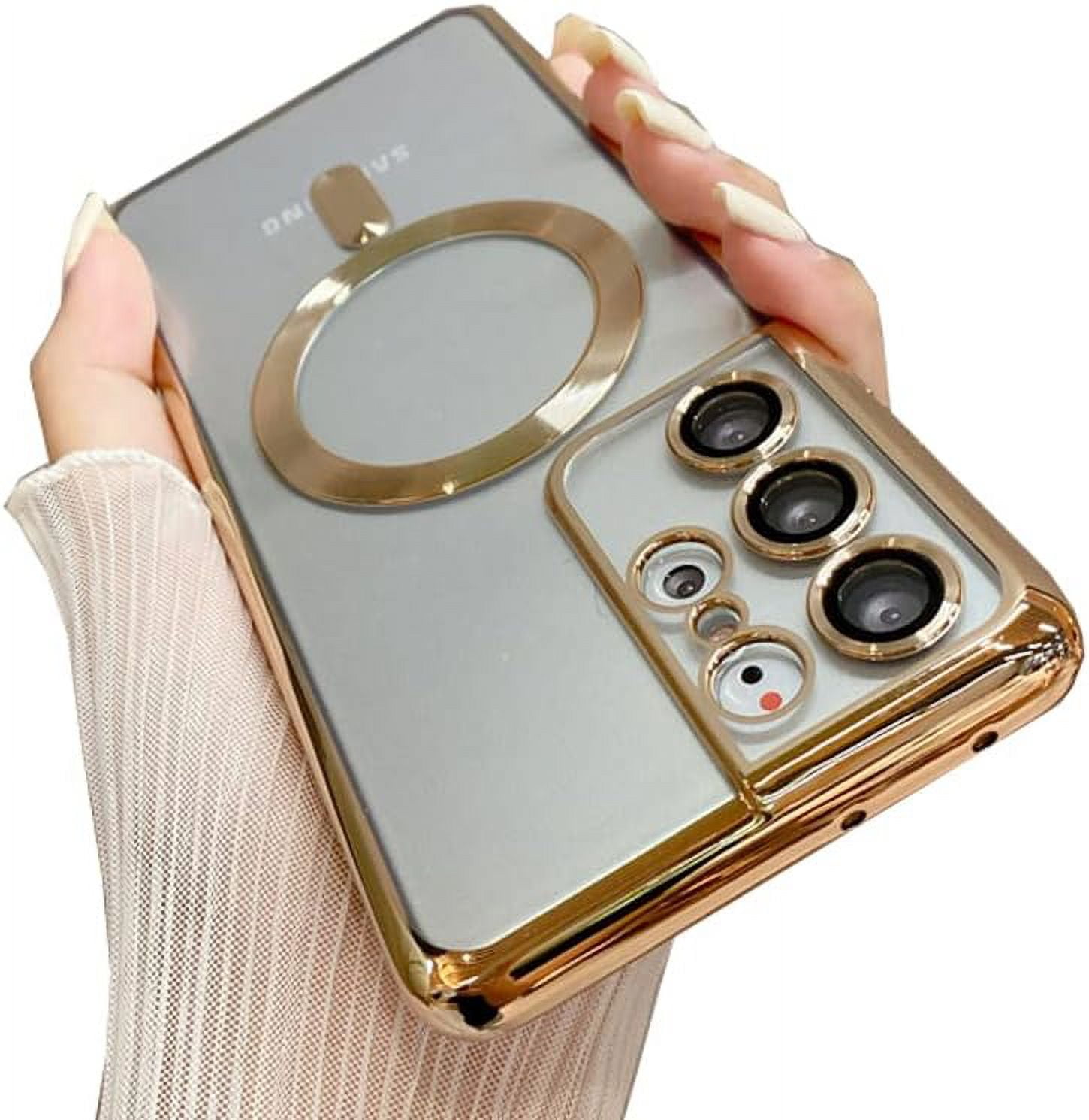 for Samsung Galaxy S21 Ultra Case Compatible with Magsafe Wireless ...