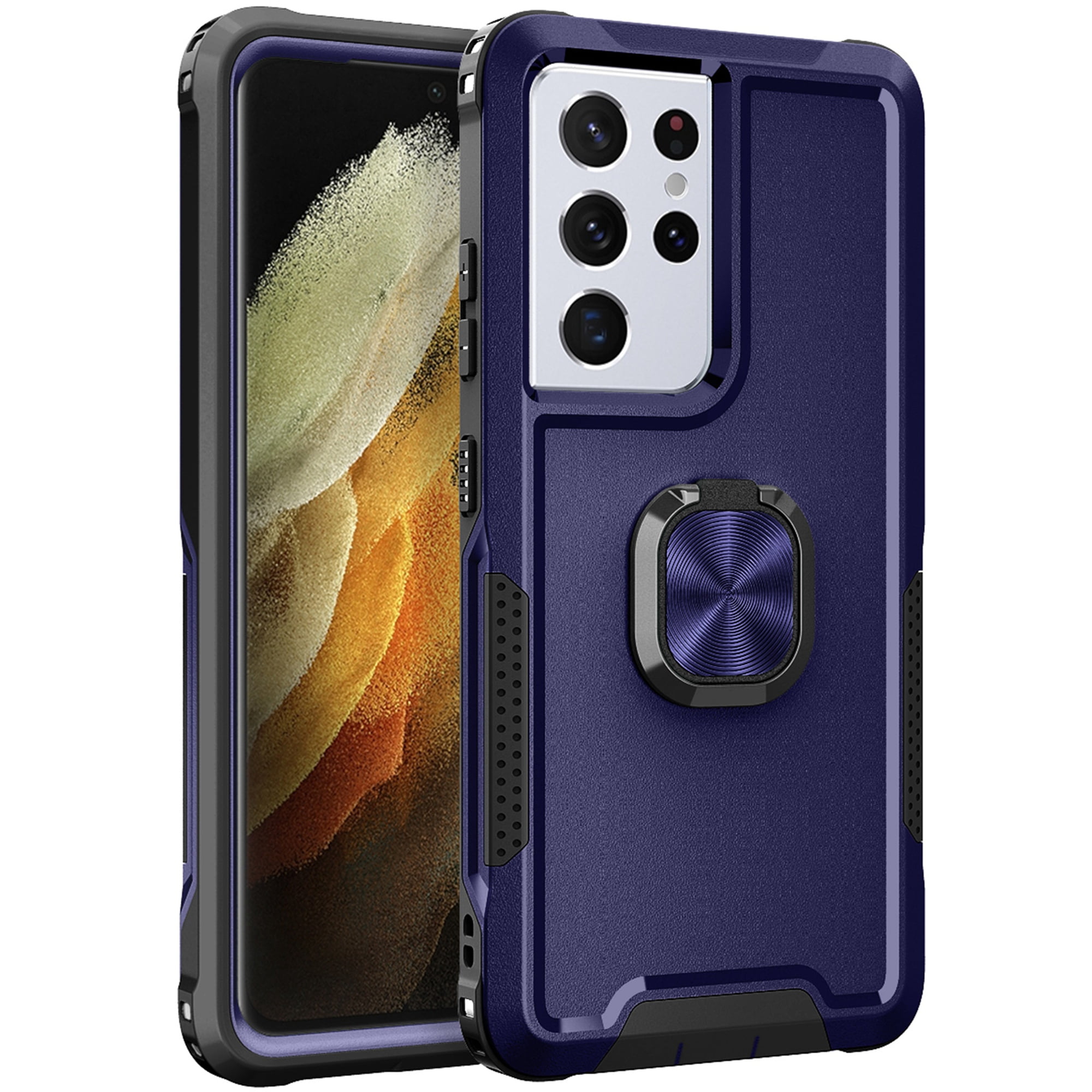 Samsung Galaxy S21 Ultra Case, Dteck Hybrid Rugged Shockproof Case with ...