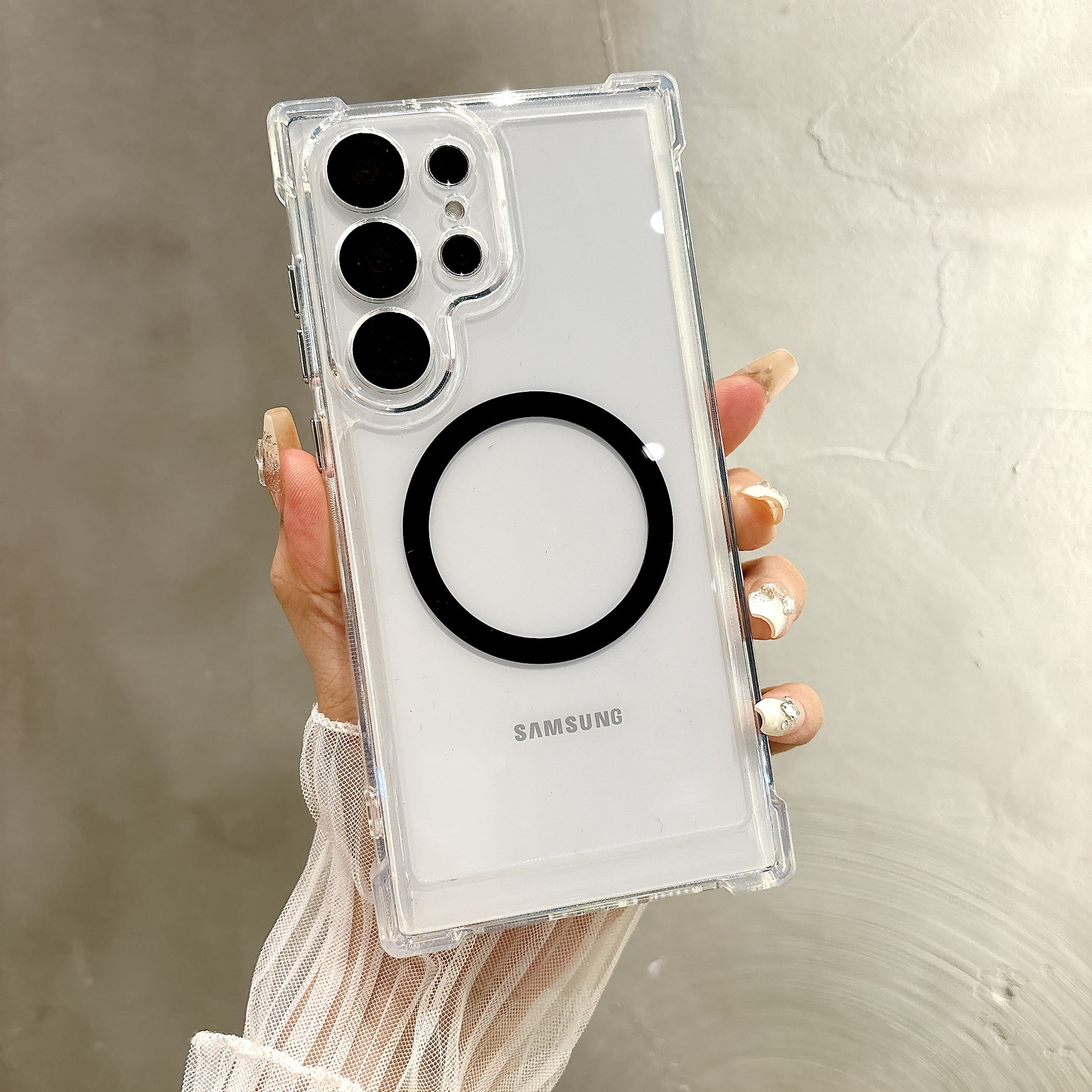 for Samsung Galaxy S21 Ultra Phone Case, Strongest Magnetic, [ With ...