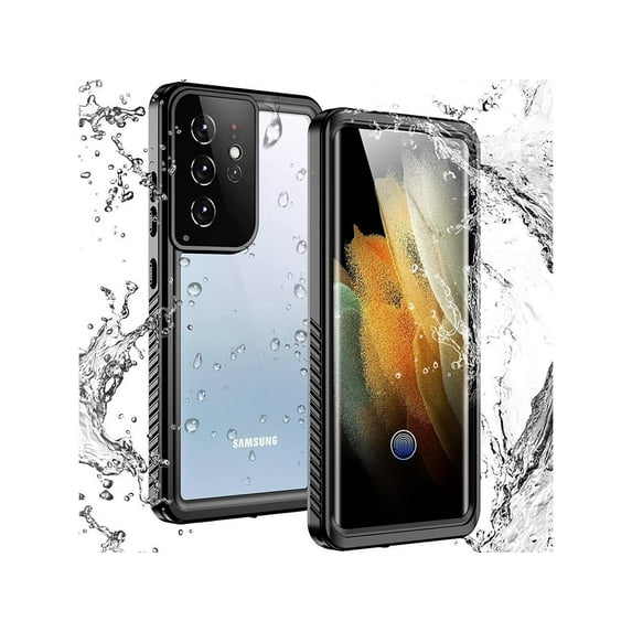 Samsung Galaxy S21 Ultra Waterproof Case, Temdan Built-in Screen ...
