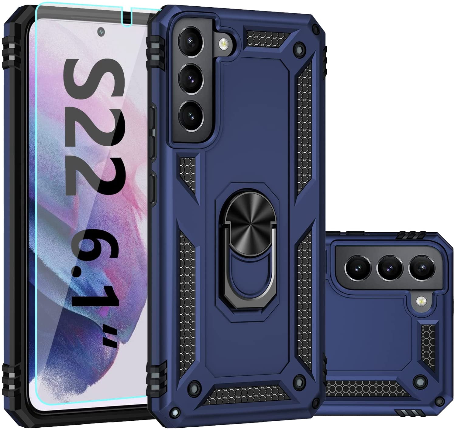 for Samsung Galaxy S22 Case,Galaxy S22 Case,with Screen Protector ...