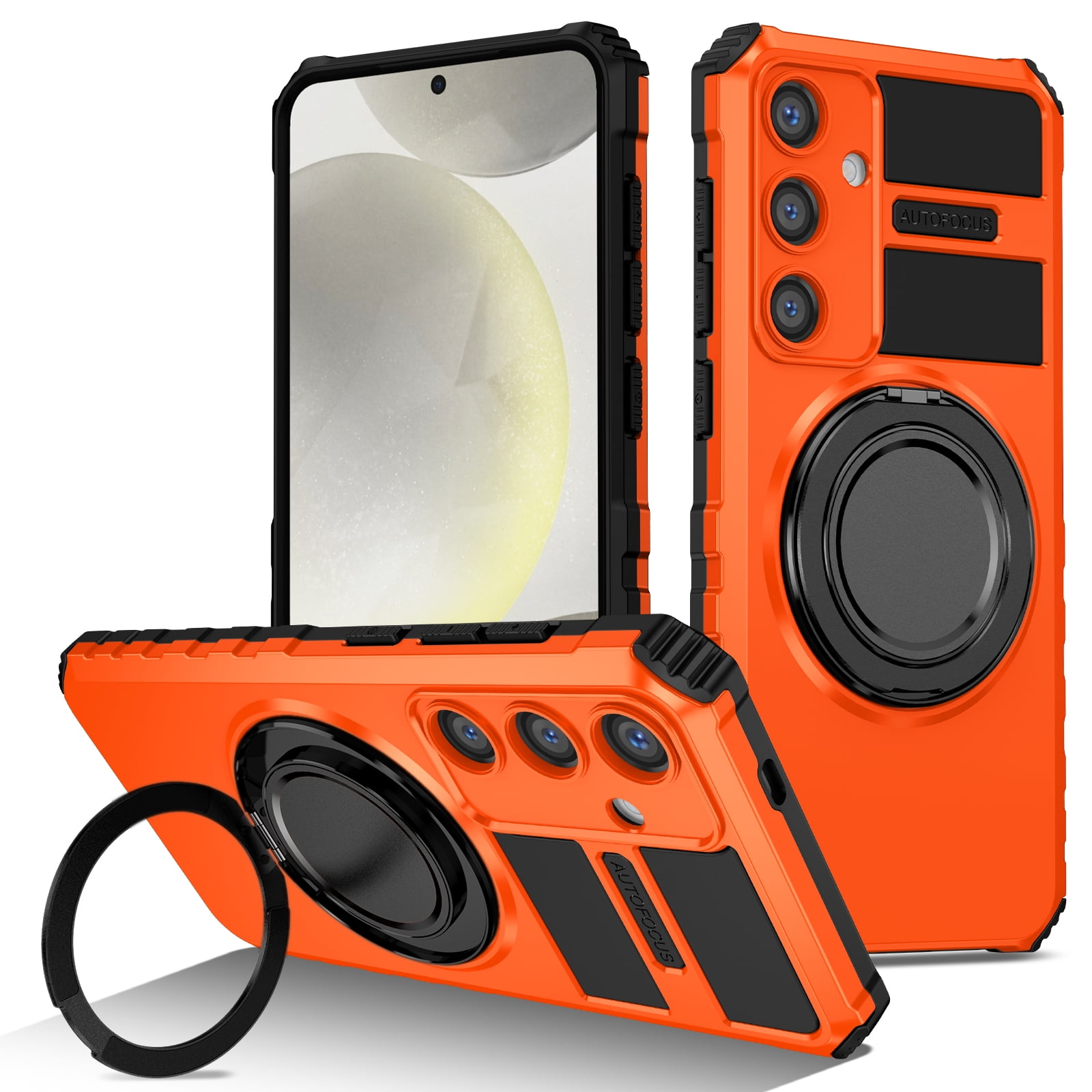 for Samsung Galaxy S22 Case Military Drop Protection with 360°Rotatable ...