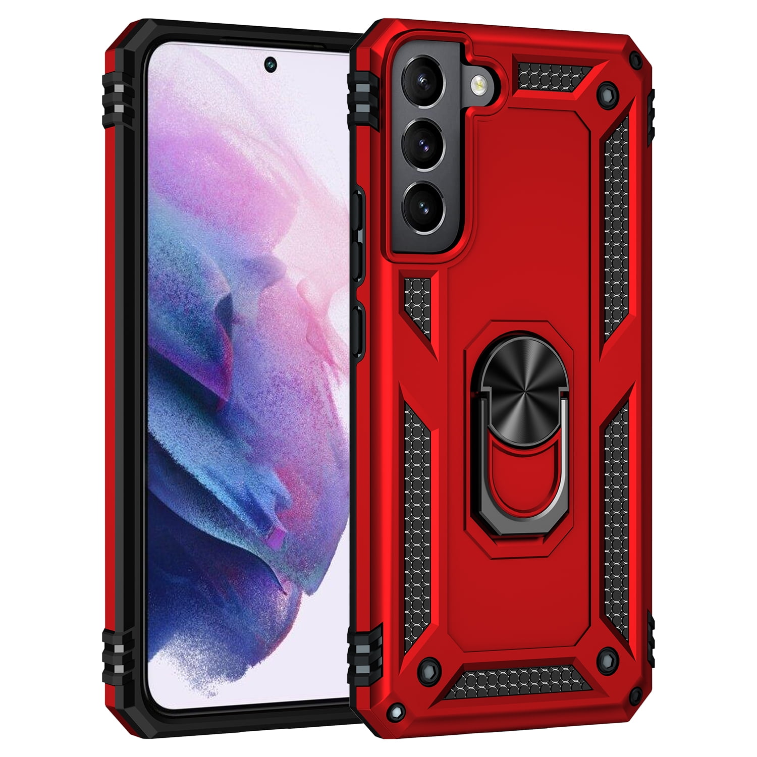 Samsung Galaxy S22 Case, Rosebono Hybrid Slim Colorful Armor Cover Case ...