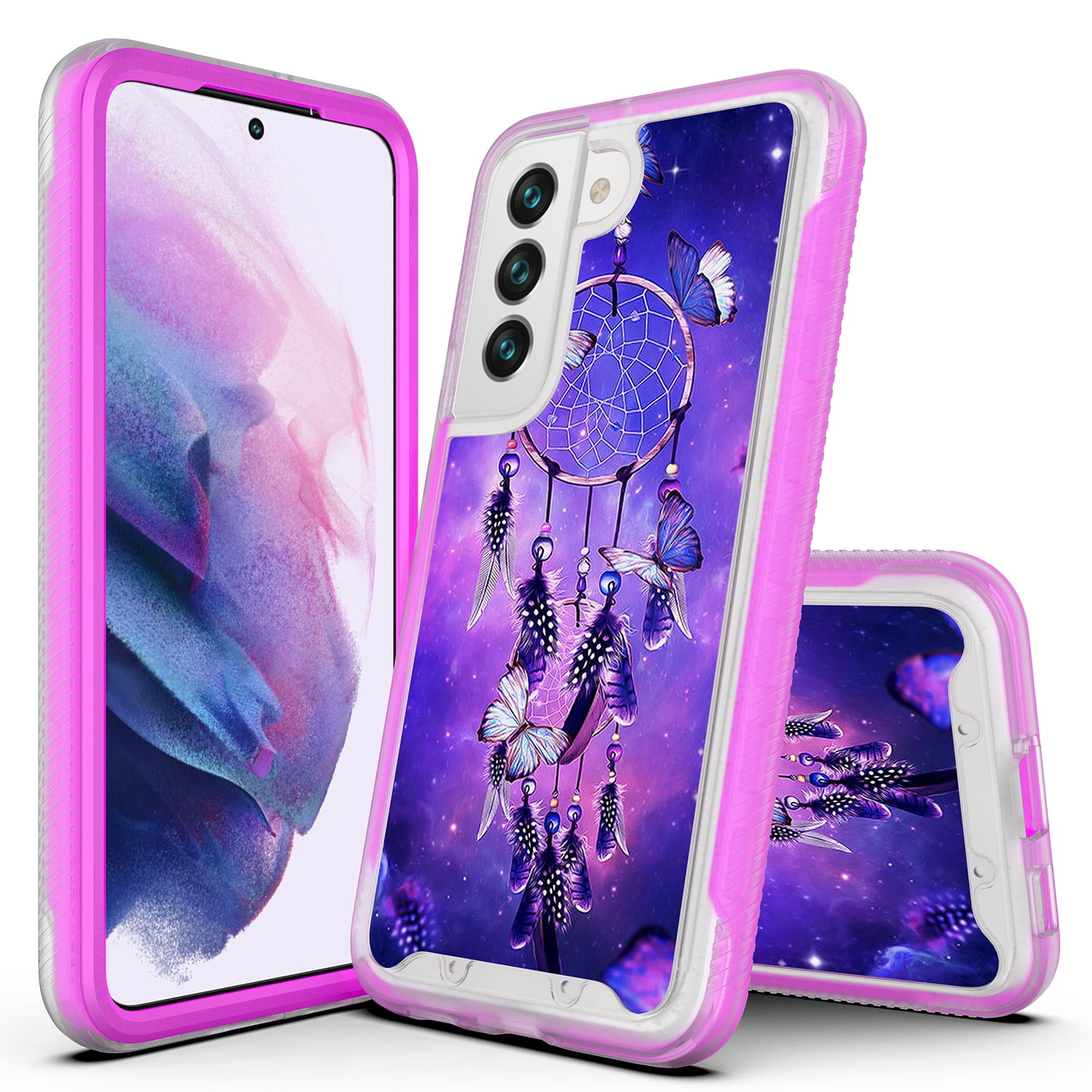 Samsung Galaxy S22 Plus Case, Rosebono Hybrid Graphic Design Pattern ...