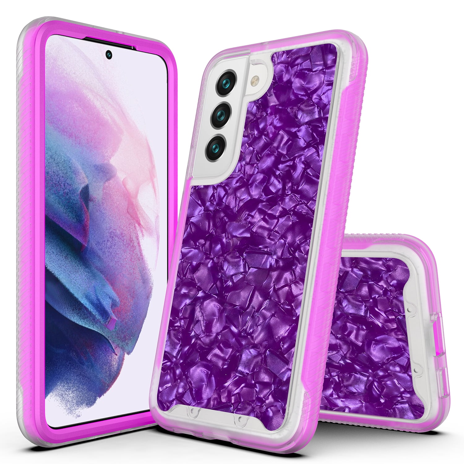Samsung Galaxy S22 Plus Case, Rosebono Hybrid Graphic Design Pattern ...