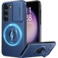 for Samsung Galaxy S22 Plus Case with Sliding Camera Lens Cover ...