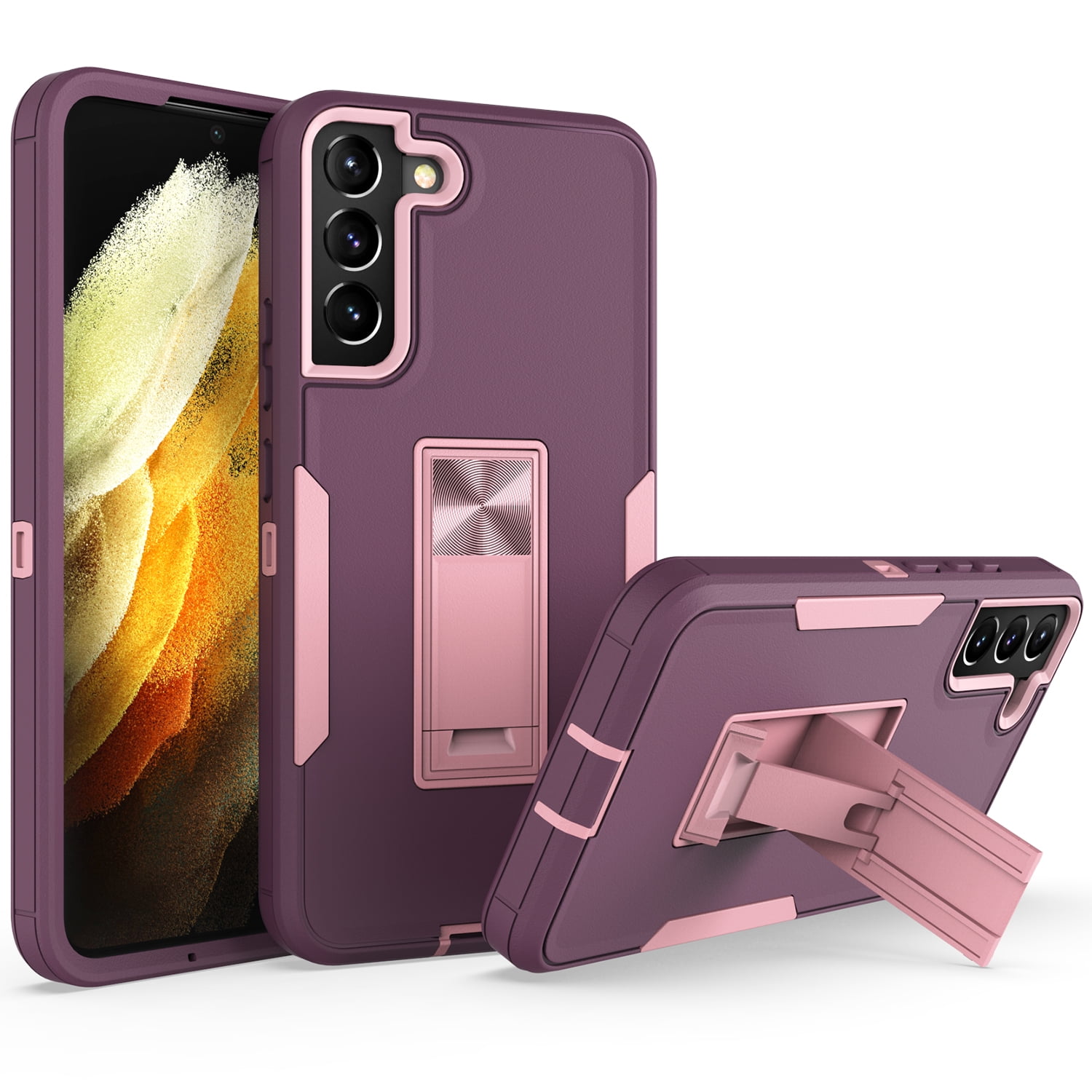 Samsung Galaxy S22 Plus/S22+ Case with Kickstand, Dteck Heavy Duty ...