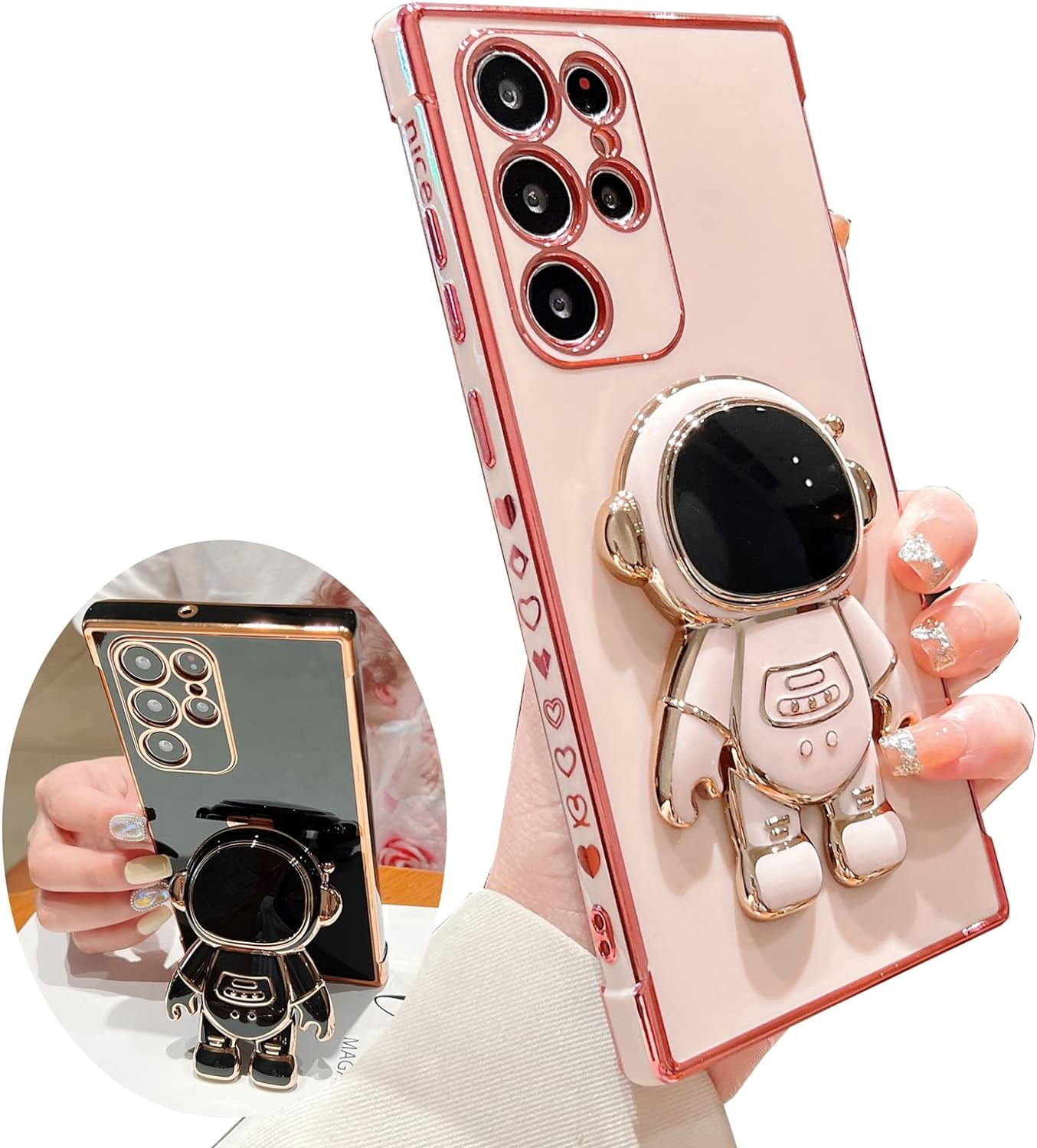 for Samsung Galaxy S22 S21 Ultra Plus FE Case,Hidden Astronaut ...