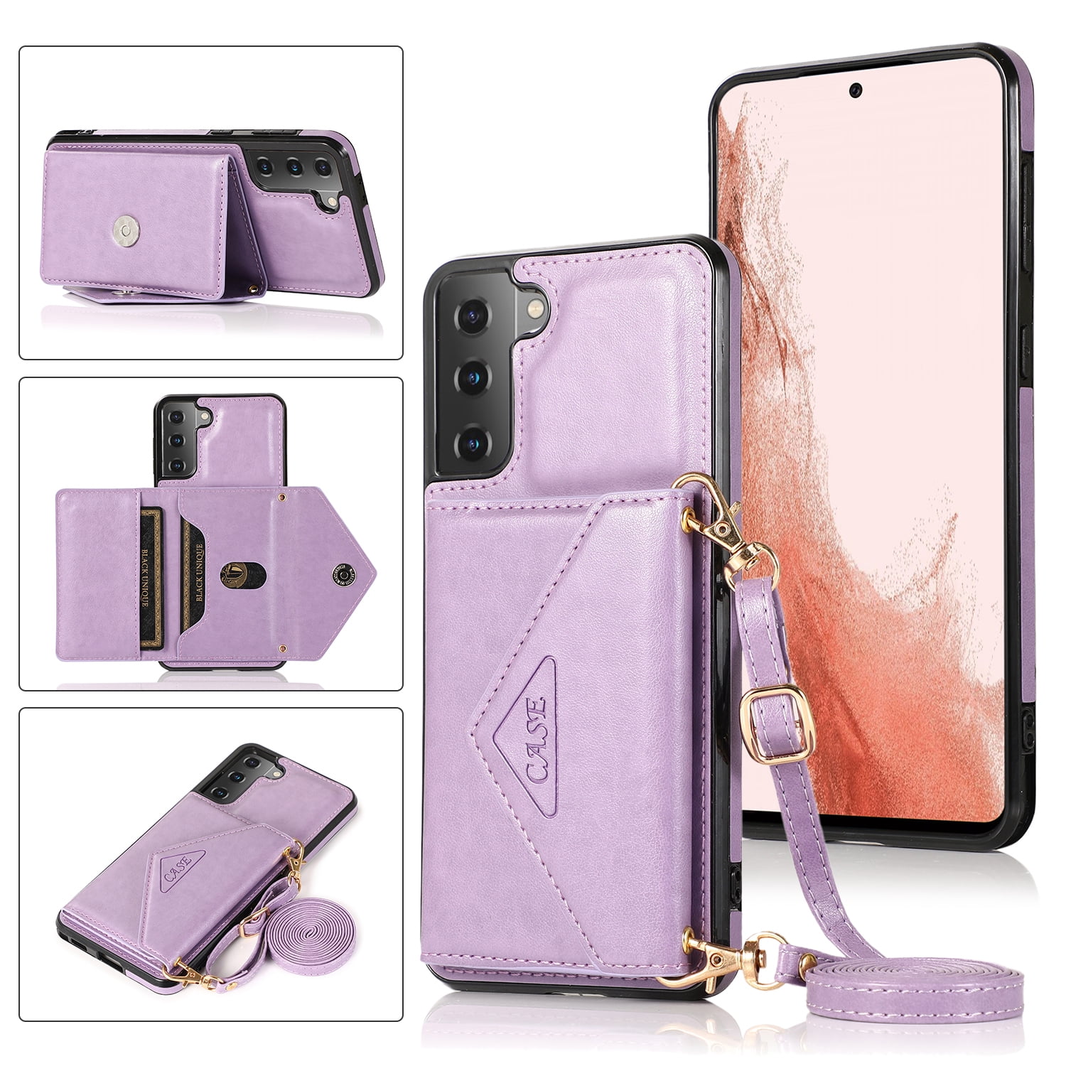 Samsung Galaxy S22+ / S22 Plus Case with Crossbody Wallet Case with ...