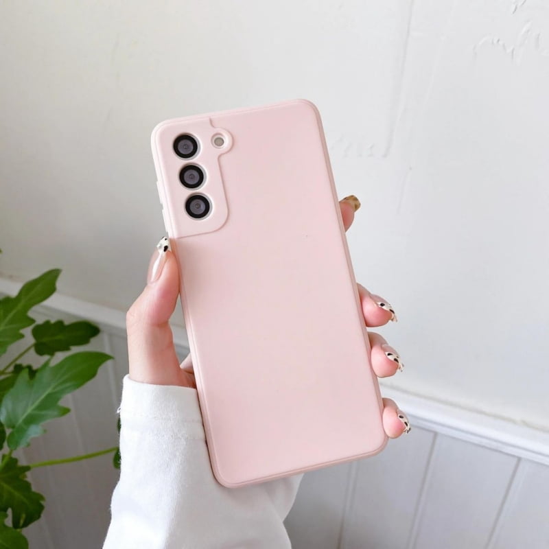 Samsung Galaxy S22 Silicone Case Pink Palido - Walmart.com