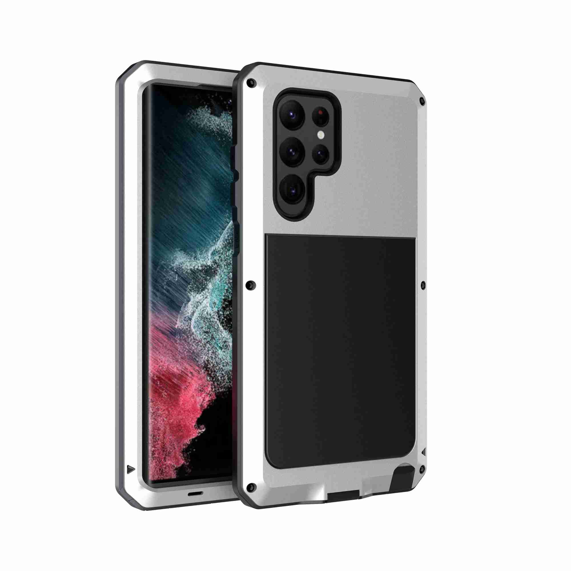 for Samsung Galaxy S22 Ultra Case, 360 Full Body Protective Cover Heavy ...