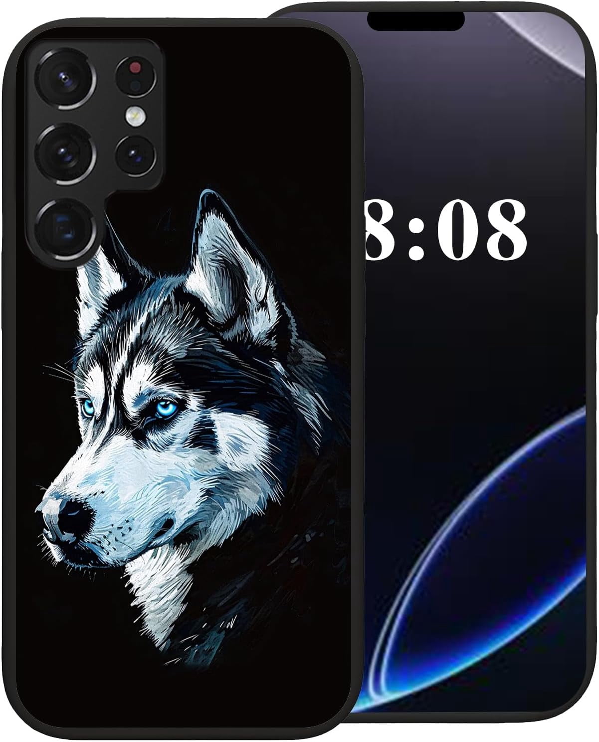 for Samsung Galaxy S22 Ultra Case,Black Soft TPU Silicone Shockproof ...