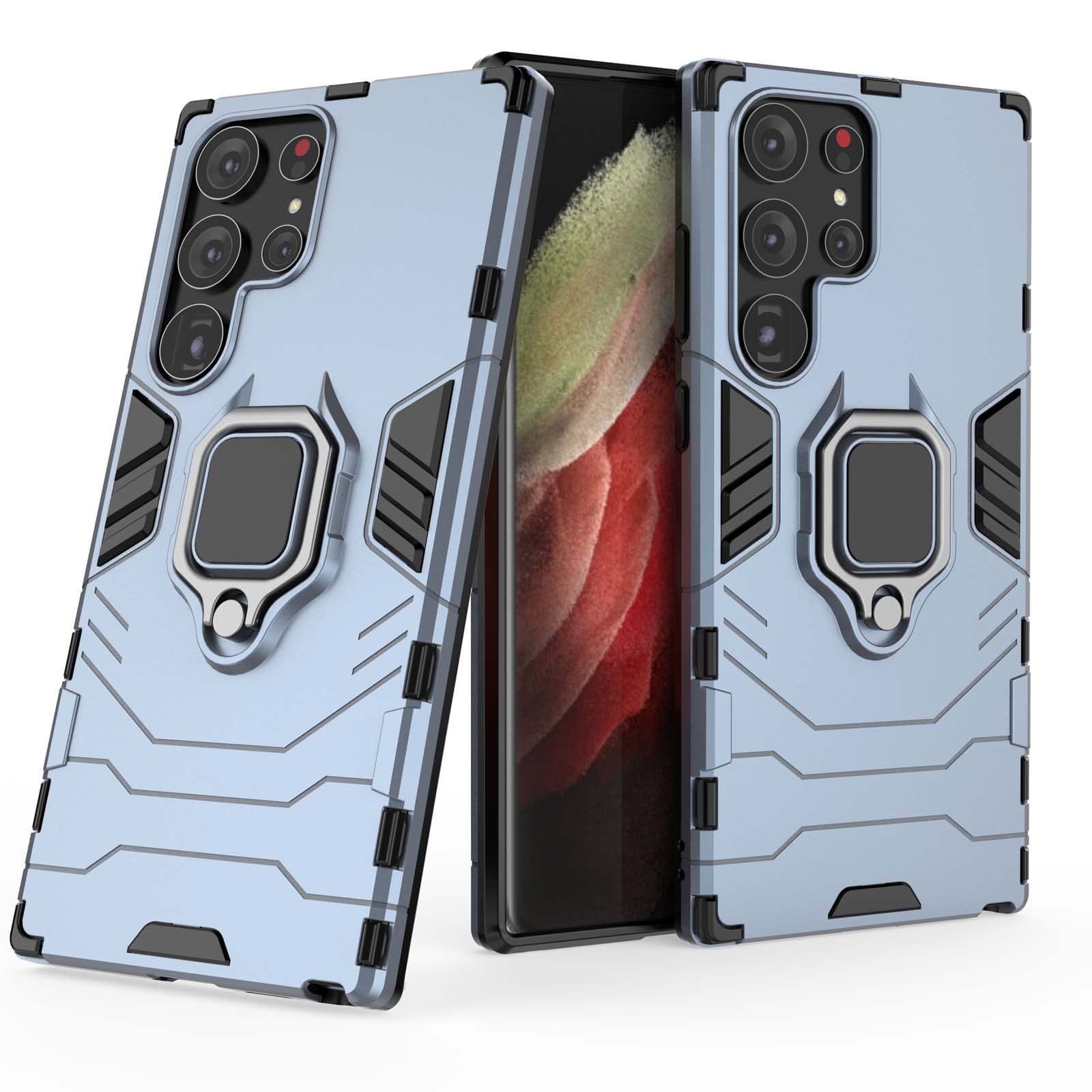 for Samsung Galaxy S22 Ultra Case Heavy Duty Sturdy Shockproof Rugged ...