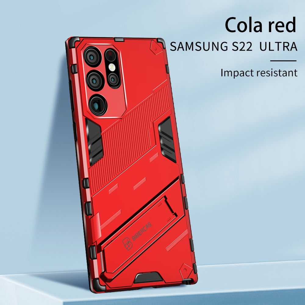 Samsung Galaxy S22 Ultra Case with Invisible Stand, Dteck Hybrid Rugged ...