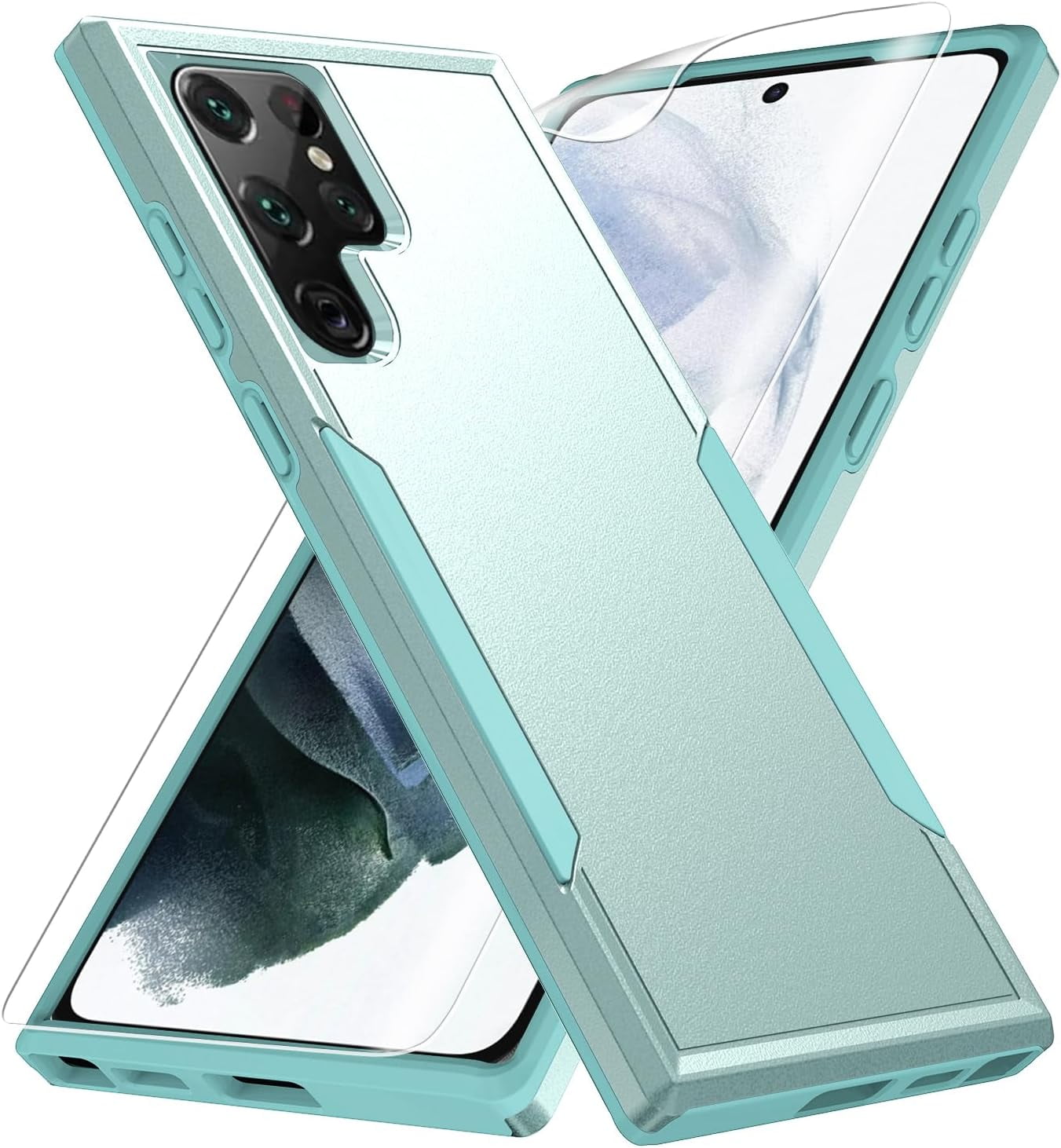 for Samsung Galaxy S22 Ultra Case,S22 Ultra Case,with Screen Protector ...