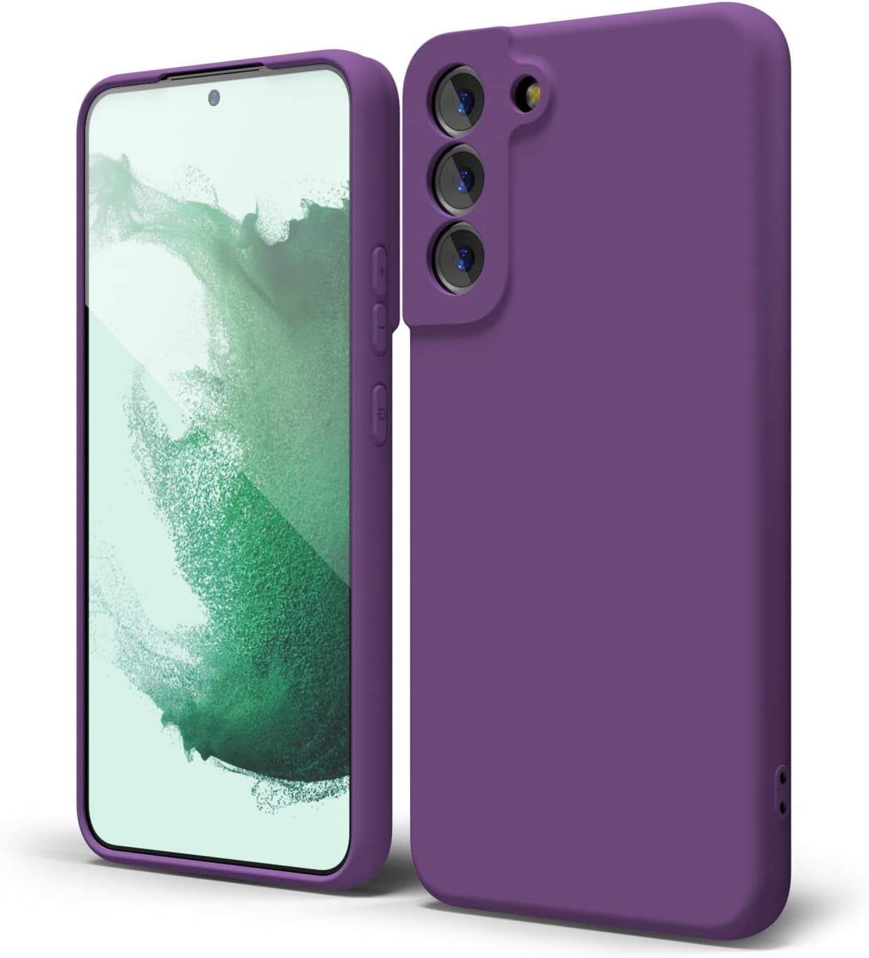 for Samsung Galaxy S22 Ultra Phone Case Liquid Silicone, Cute Thin Slim ...