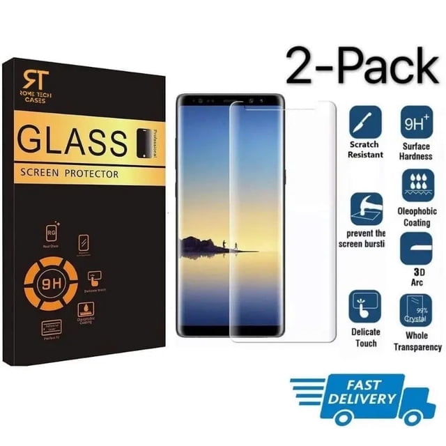 Samsung Galaxy S22 Ultra Screen Protector 2-Pack Tempered Glass ...