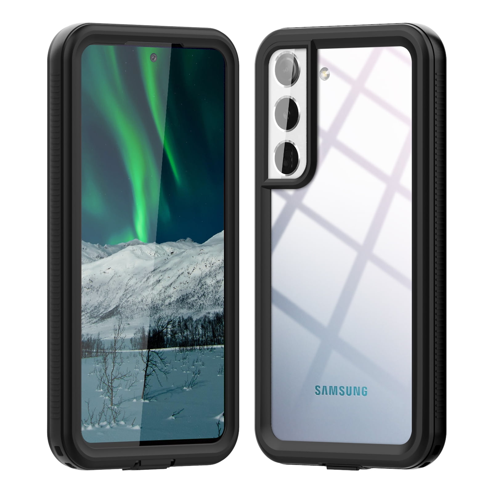 Dteck Samsung Galaxy S22 Waterproof Case, Shockproof Full Body Cover ...