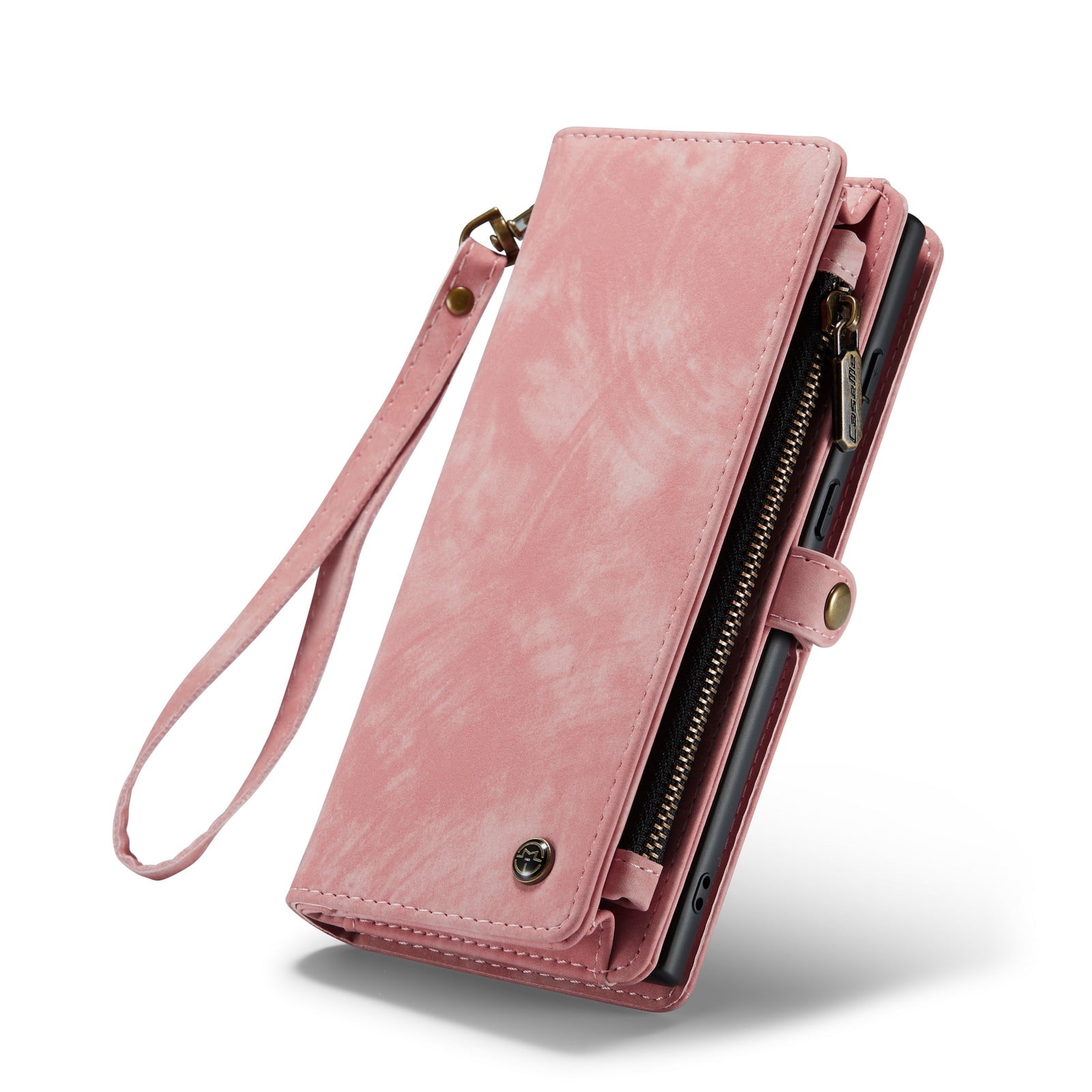 Samsung Galaxy S22Ultra Wallet-Style Phone Case - Leather Clamshell ...