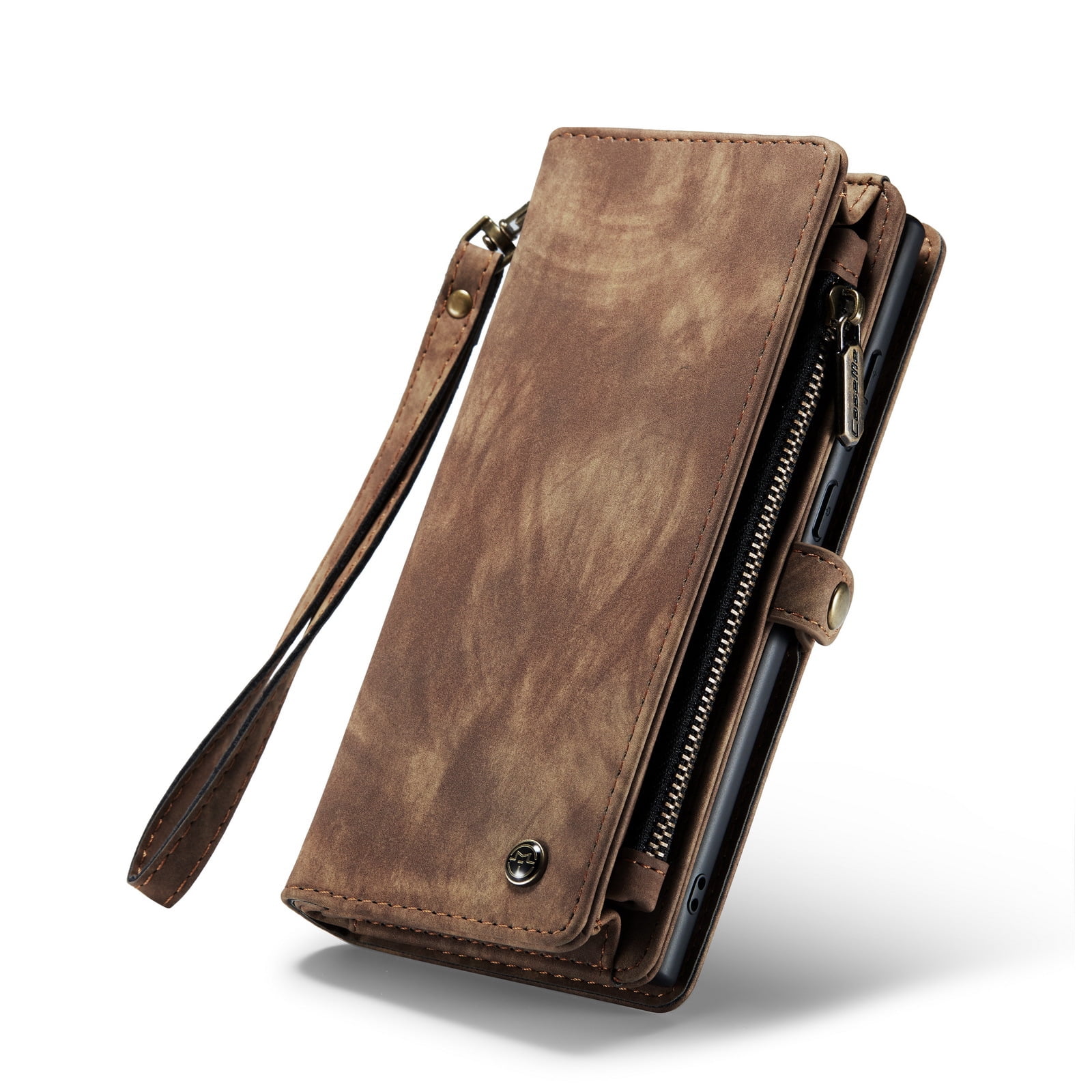 Samsung Galaxy S22Ultra Wallet-Style Phone Case - Leather Clamshell ...