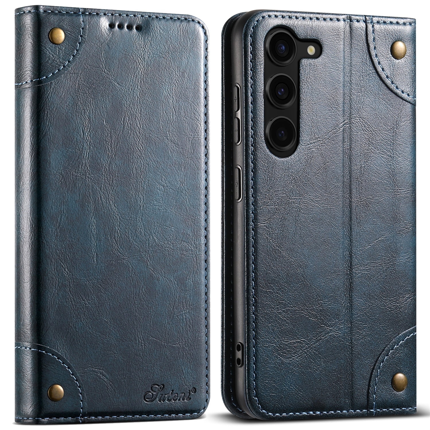 for Samsung Galaxy S23 6.1" 2023 Wallet Cover, PU Leather Magnetic Book ...