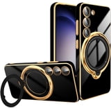 for Samsung Galaxy S23 Case with Magnetic Ring Holder [Compatible with ...