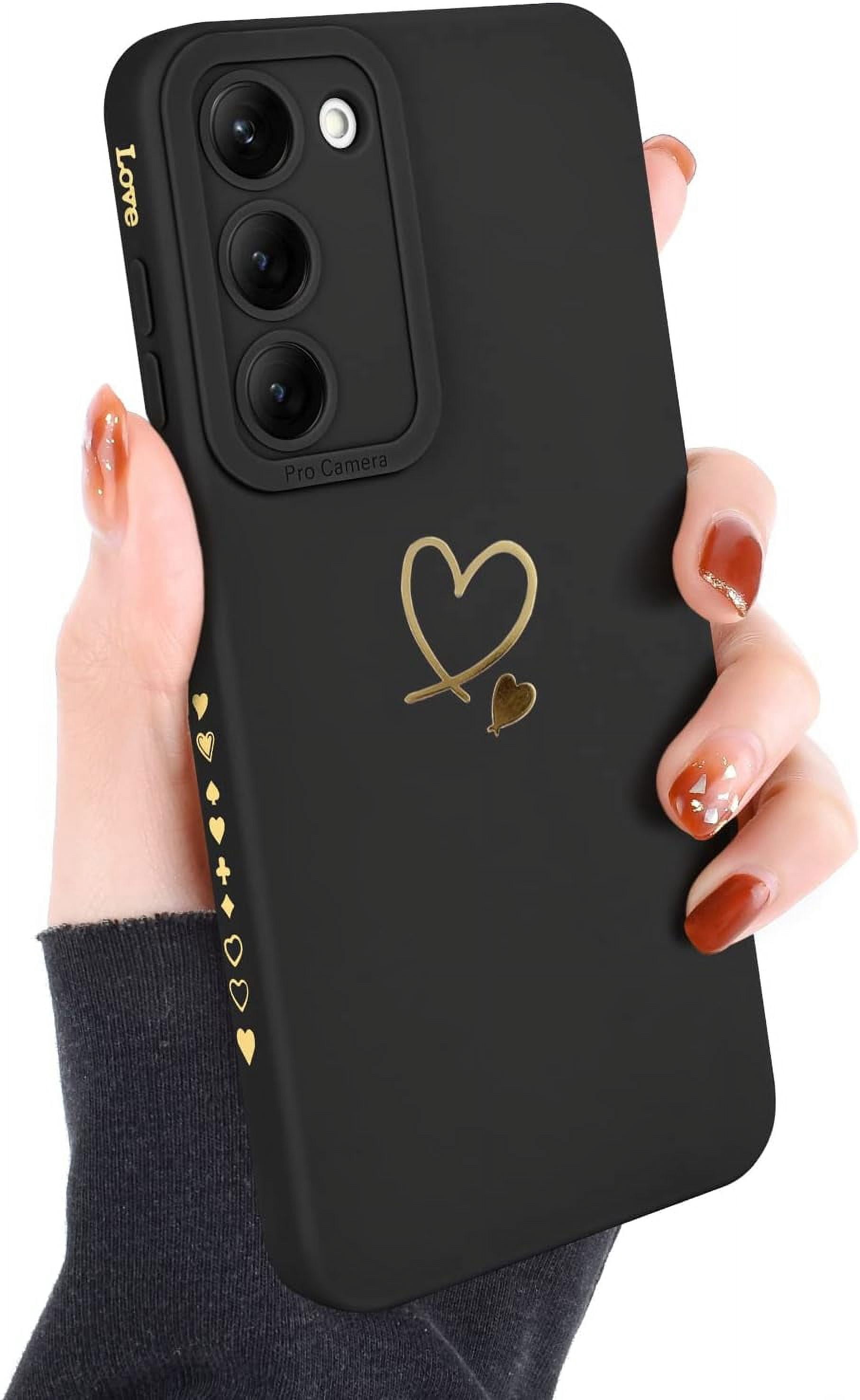 for Samsung Galaxy S23 Plus Case Girls Women, Cute Love Heart Pattern ...