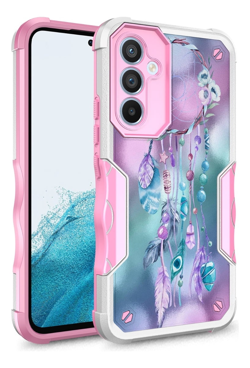 Samsung Galaxy S23 Plus Case, Rosebono Hybrid Dual Layer Graphic Design ...