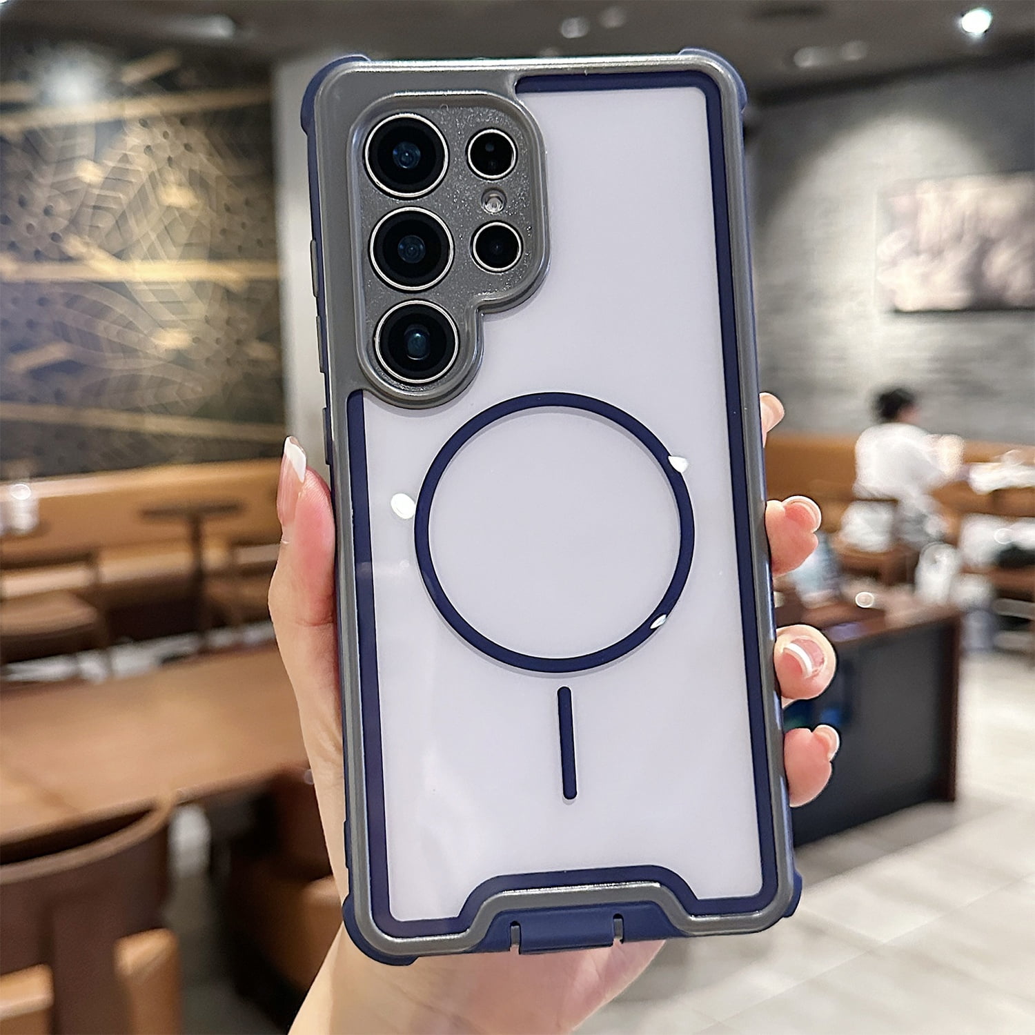 For Samsung Galaxy S23 Plus Rugged Phone Case,2-in-1 Heavy Duty Design ...