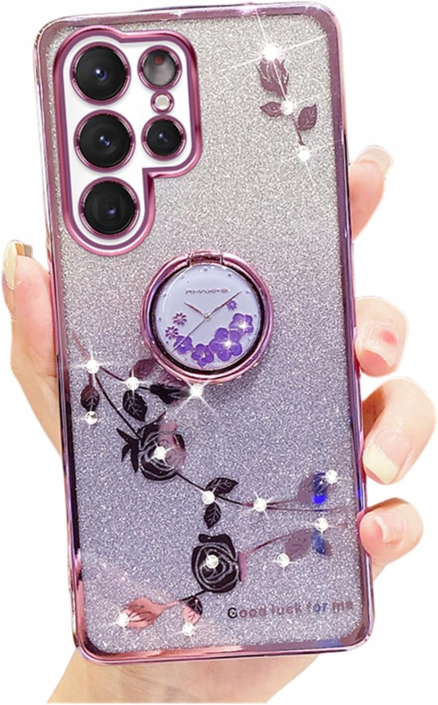 for Samsung Galaxy S23 S22 S21 S20 Ultra Plus FE Stylish Sparkly ...