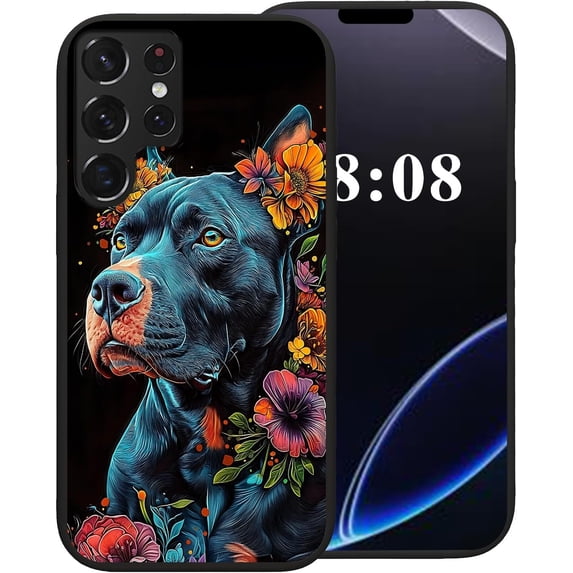 for Samsung Galaxy S23 Ultra Case,Black Soft TPU Silicone Shockproof ...