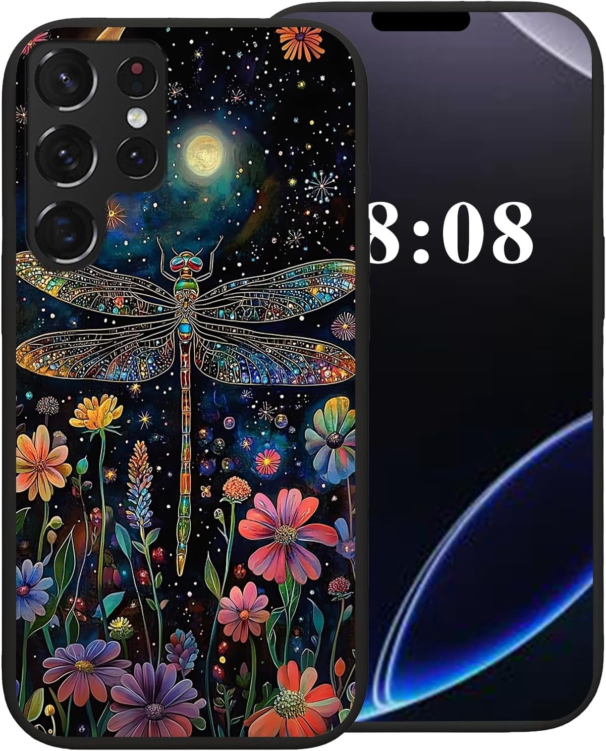 for Samsung Galaxy S23 Ultra Case,Black Soft TPU Silicone Shockproof ...