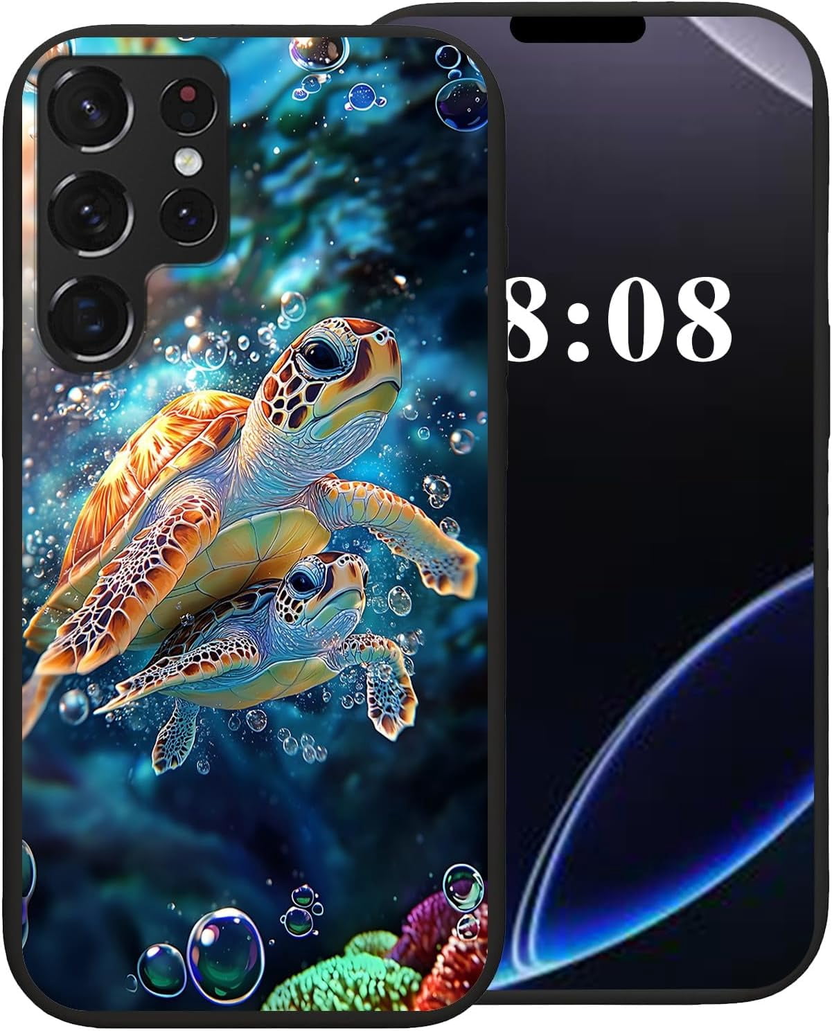 for Samsung Galaxy S23 Ultra Case,Black Soft TPU Silicone Shockproof ...
