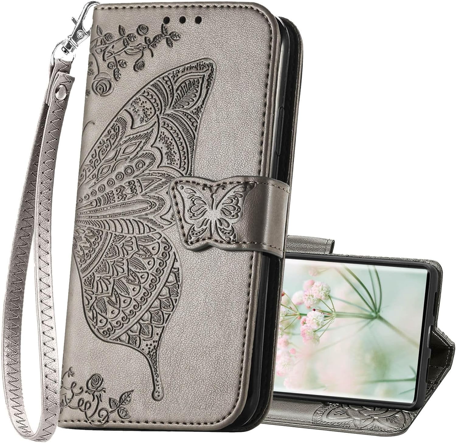 for Samsung Galaxy S23 Ultra Case Wallet,Women Flip Folio Cover with ...