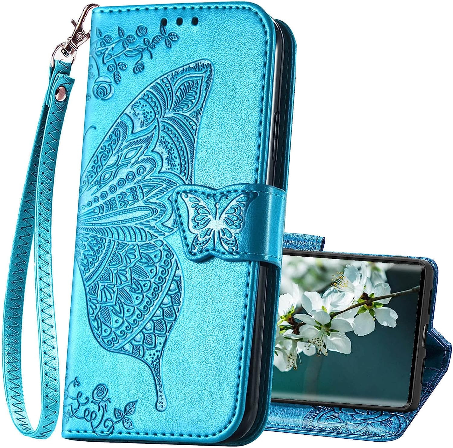 for Samsung Galaxy S23 Ultra Case Wallet,Women Flip Folio Cover with ...