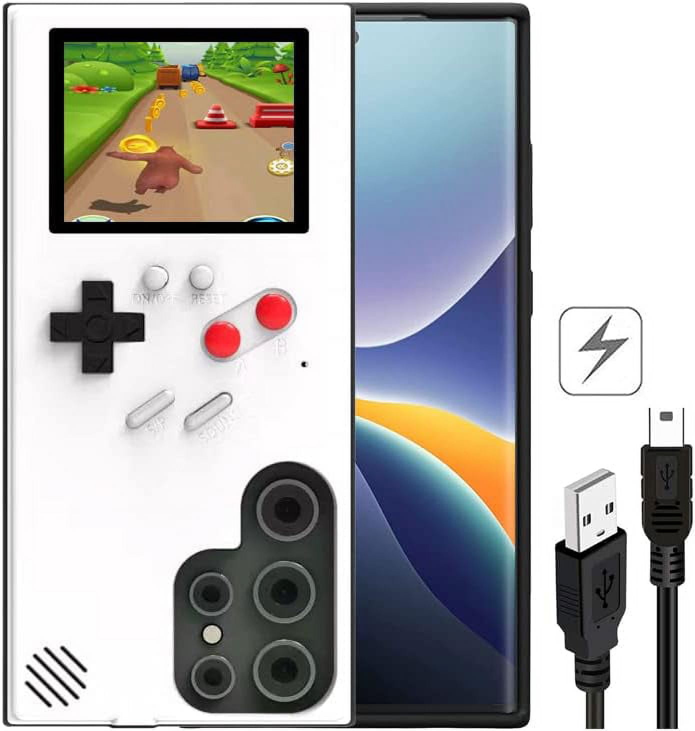 for Samsung Galaxy S23 Ultra Gameboy Case, Retro Game Case for Galaxy ...