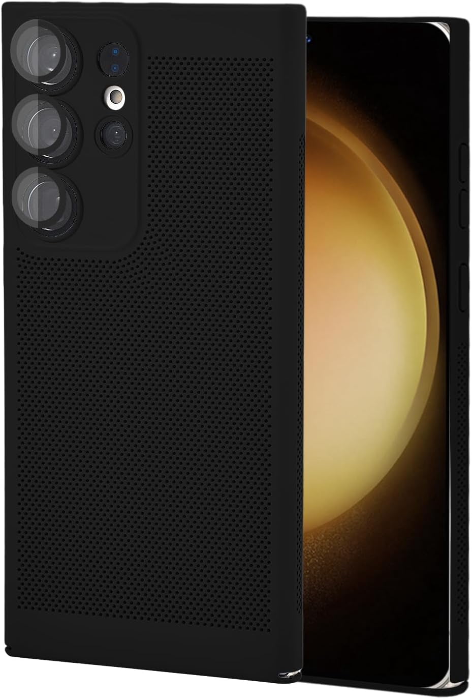 for Samsung Galaxy S23 Ultra Heat Dissipation Case with Built-in Camera ...
