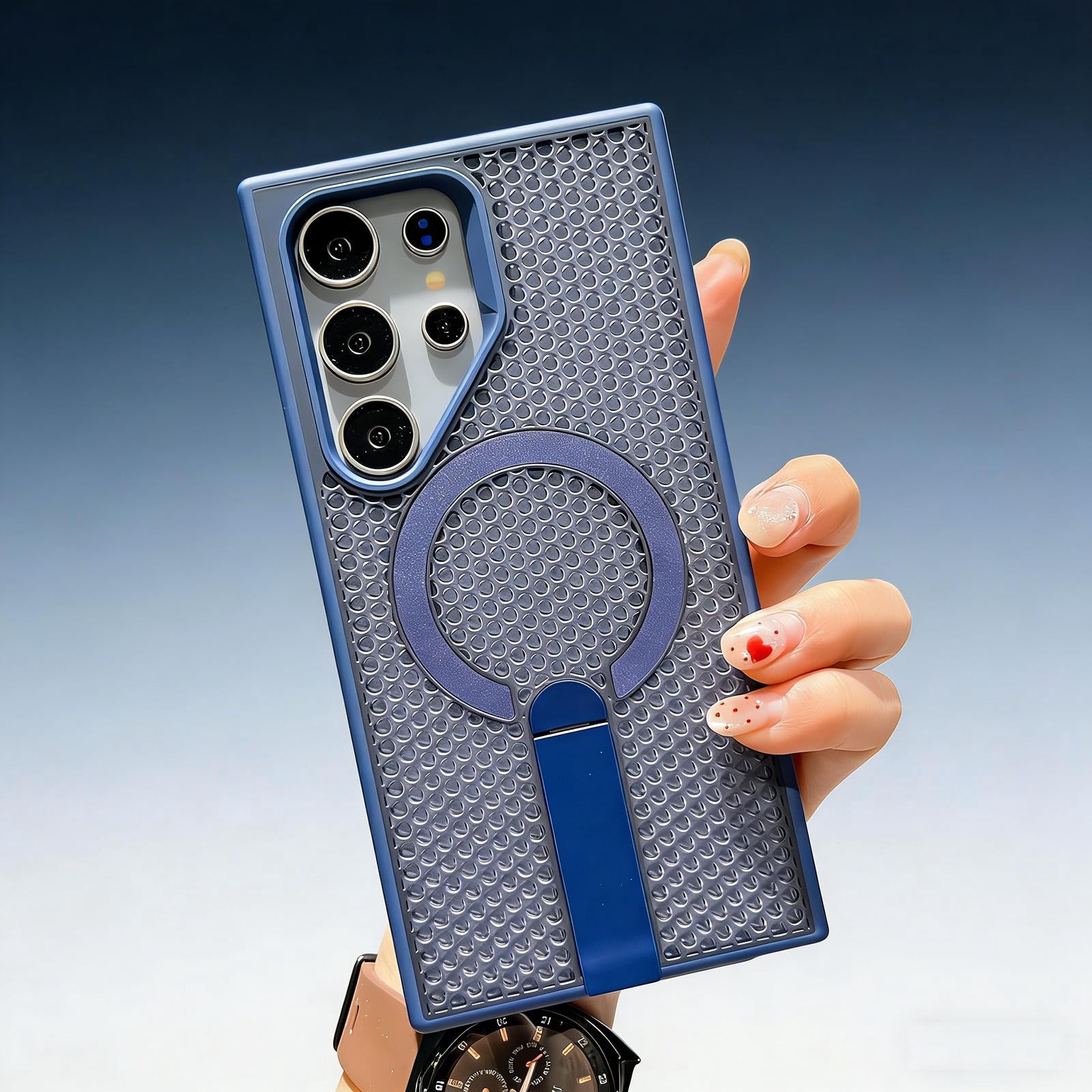 for Samsung Galaxy S23 Ultra Magnetic Case with [Invisible Built-in ...