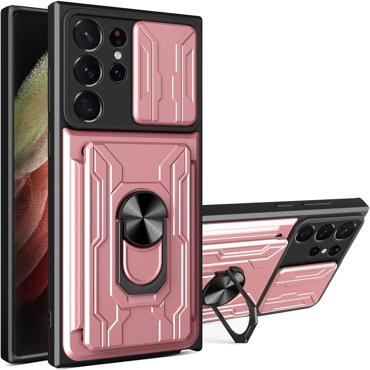 for Samsung Galaxy S23 Ultra (No S23) Case Sliding Window Case with ...