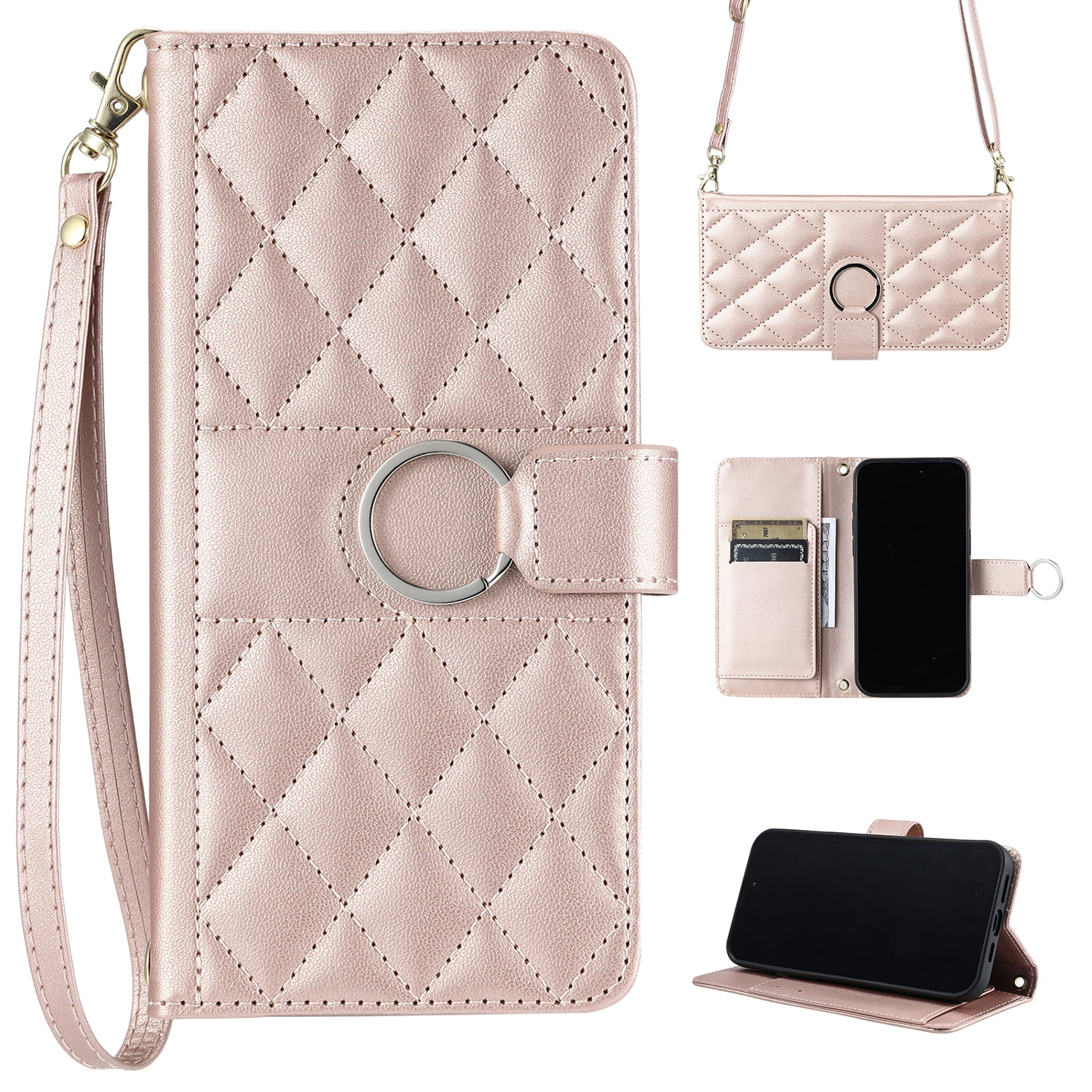 for Samsung Galaxy S23 Ultra PU Leather TPU Wallet Flip Case with ...