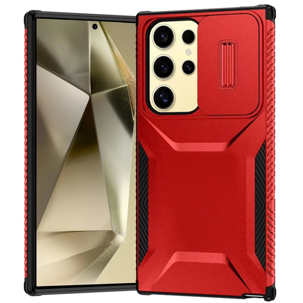 For Samsung Galaxy S23 Ultra Slim Fit Shockproof Hybrid with Slide ...