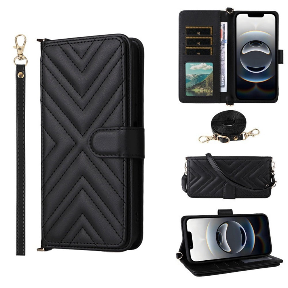 For Samsung Galaxy S24+ 5G / Galaxy S25+ 5G Diamond Pattern PU Leather ...